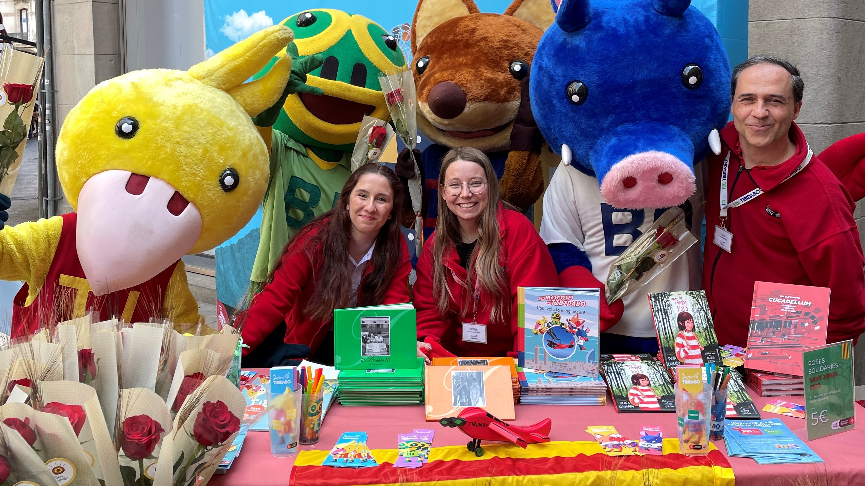 En Sant Jordi, ¡bajamos a Barcelona! | Parque de atracciones Tibidabo